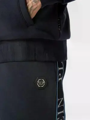 Philipp Plein Zip-up Cotton Sweatshirt