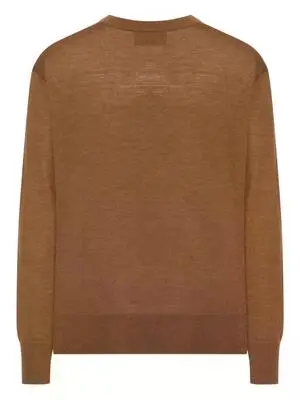 AMI Paris Embroidered Wool Sweater