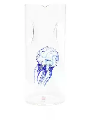 MASSIMO LUNARDON Medusa Glass Decanter - White