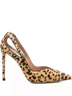Aquazzura Printed Pumps