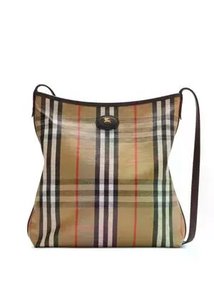 Burberry Highlands Check Shoulder Bag