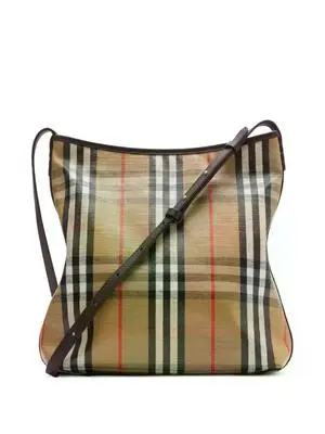 Burberry Highlands Check Shoulder Bag