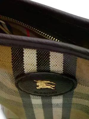 Burberry Highlands Check Shoulder Bag