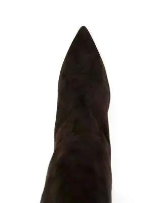EVALUNA 90mm Suede Knee-high Boots