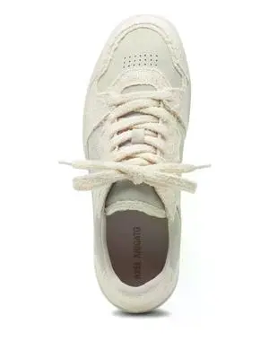 Axel Arigato Dice Lo Woven Suede Sneakers - Neutrals