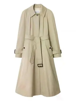 Burberry Ellingham Raglan-sleeve Belted Trench Coat