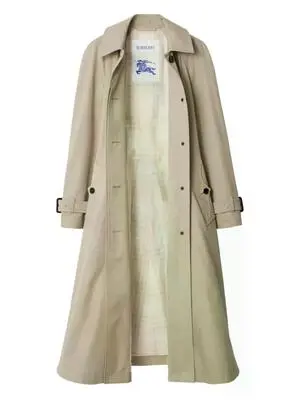 Burberry Ellingham Raglan-sleeve Belted Trench Coat