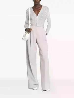 LANVIN Cotton Wide-leg Trousers