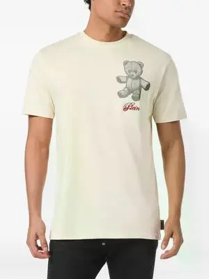 Philipp Plein Teddy-bear T-shirt - Neutrals