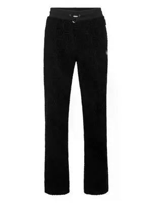 Philipp Plein Jacquard Monogram Track Pants - Black