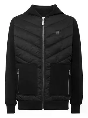 Philipp Plein Quilted Hooded Jacket