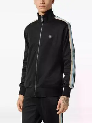 Philipp Plein High-neck Zip-up Track Jacket