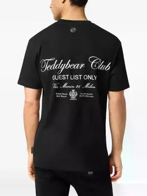 Philipp Plein Teddy Bear-strass T-shirt - Black
