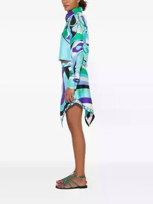 Emilio Pucci Abstract-print Mini Skirt