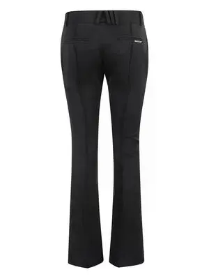 Attico Wool Trousers - Black