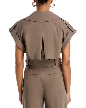 Simkhai Axel Short Sleeve Top