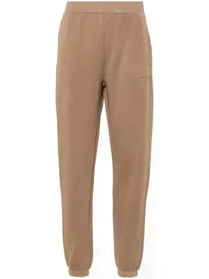 Max Mara Logo-embroidered Track Pants - Brown