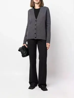 JIL SANDER V-neck Wool Cardigan