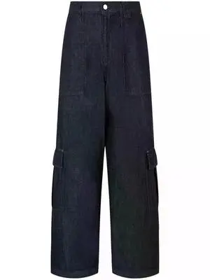STUDIO TOMBOY High-waist Denim Cargo Pants