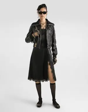 Dolce & Gabbana Stretch Satin Slip Dress