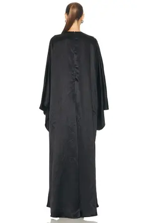 Balenciaga Maxi Satin Dress