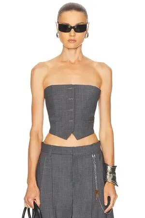 Alexander Wang Bustier Vest