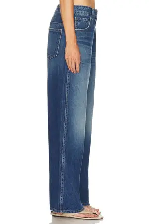 Khaite Winslow Wide Leg Jeans