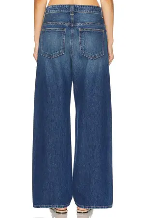 Khaite Winslow Wide Leg Jeans