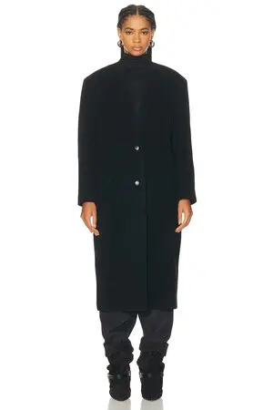 Isabel Marant Florane Coat - Black