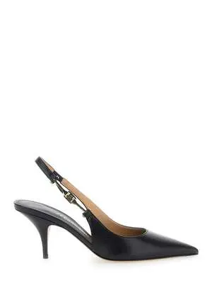 FERRAGAMO Salvatore Ferragamo Tally Slingback Pumps - Black