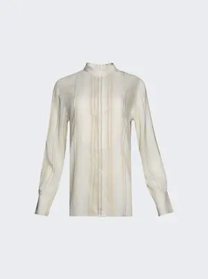 Victoria Beckham Bib Detail Blouse - Pink
