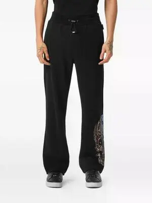 Philipp Plein Skull-embellished Track Trousers