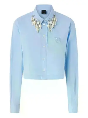 Pinko Embroidered-logo Shirt