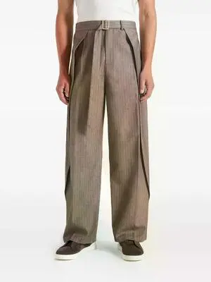 Manière De Voir Charles Wrap-leg Tailored Trousers