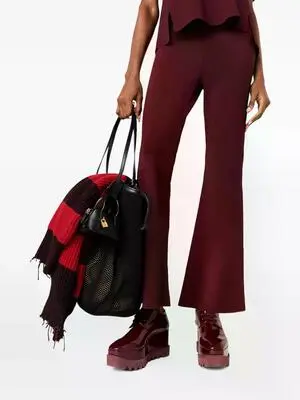 Stella McCartney Fine-knit Trousers - Red