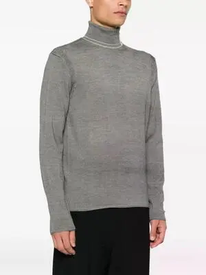 Emporio Armani Turtleneck Virgin-wool Sweater