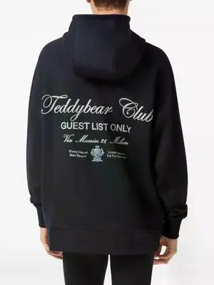 Philipp Plein Embroidered Hoodie - Blue