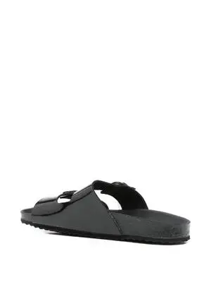 Geox Buckle-detail Flat Sole Slippers