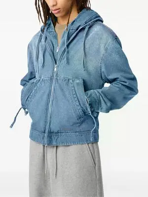 Axel Arigato Hooded Denim Jacket