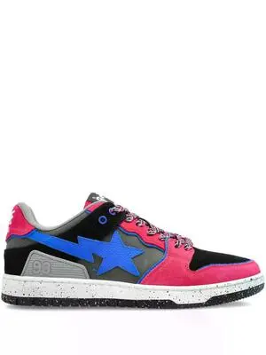 A BATHING APE Star-patch Sneakers - Pink