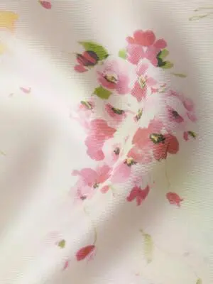 Prada Floral-print Silk Scarf