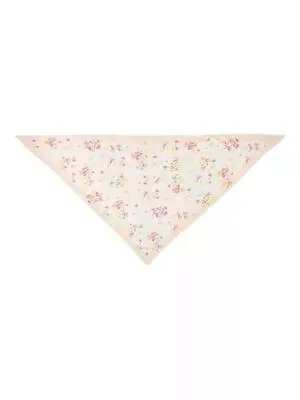Prada Floral-print Silk Scarf