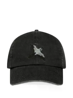 Axel Arigato Bee Bird Embroidered Baseball Cap - Black