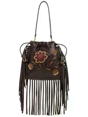 Etro Kalispera Embroidered Bucket Bag
