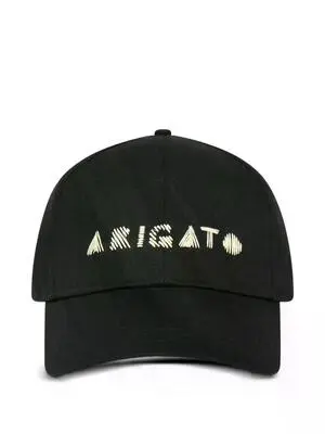Axel Arigato Thread Embroidered Baseball Cap - Black