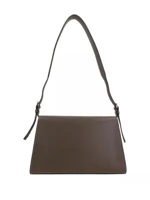 Savette Turn-lock Flap Shoulder Bag