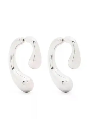PANCONESI P Earrings - Silver