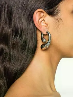 PANCONESI P Earrings - Silver