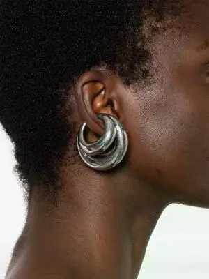 PANCONESI Blow Up Ear Cuff - Silver