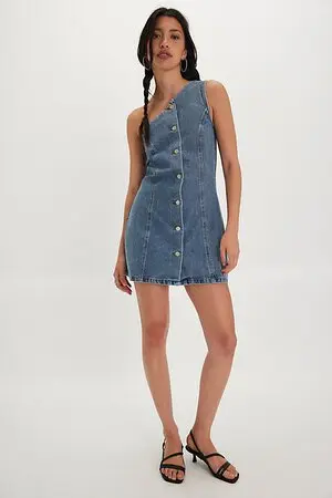 ELLIATT Adalynn Denim Mini Dress